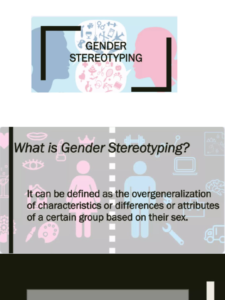 Breaking Gender Stereotypes | PDF