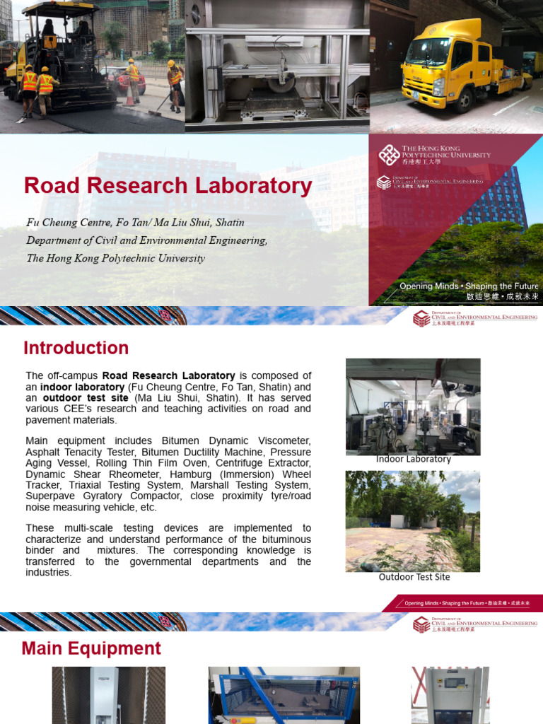 Road Research Laboratory Overview | PDF | Road Surface | Mechanical ...