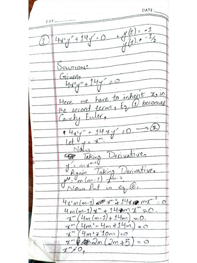 Differential Notes | PDF