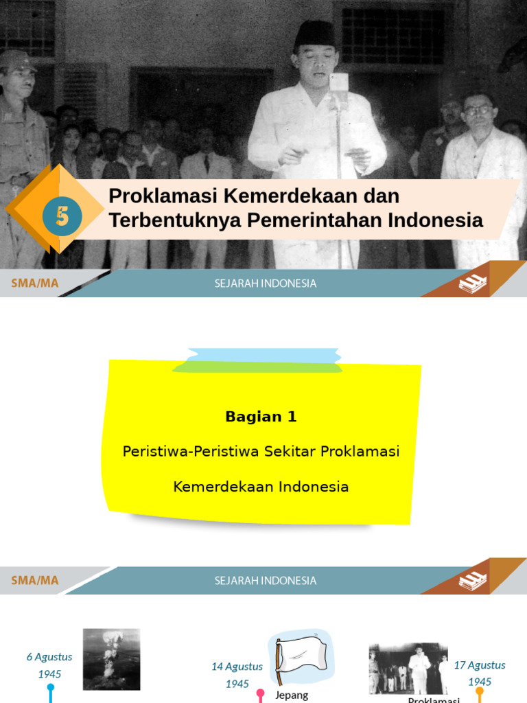 Peristiwa Sekitar Proklamasi Kemerdekaan | PDF