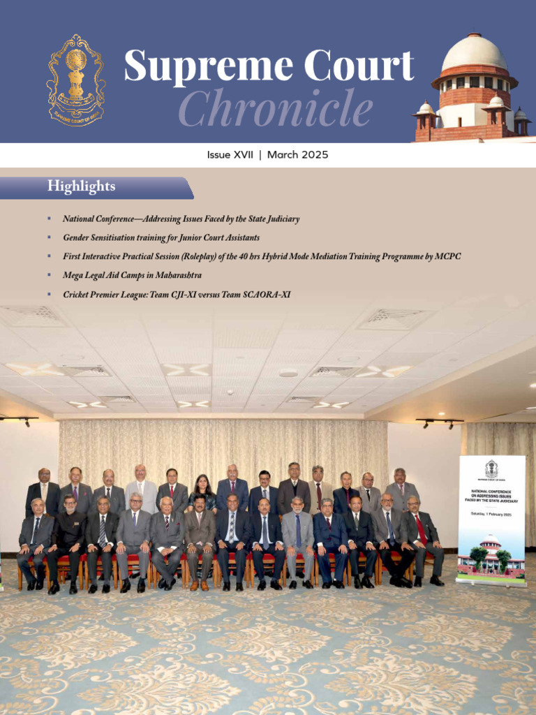 Supreme Court Chronicle: March 2025 Highlights | PDF | Witness | Bail