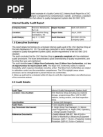 Audit NC Examples | PDF | Internal Audit | Business
