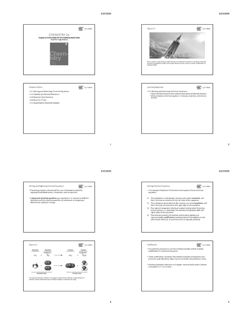 Ch4 Stoichiometry4 | PDF