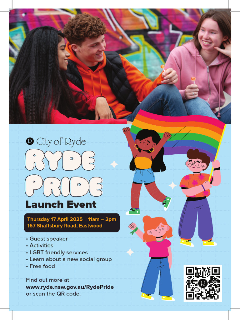 2025_Ryde Pride Launch Event Flyer | PDF