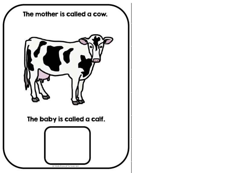 Interactive Book-Farm Animals Mothers Babies-4 | PDF