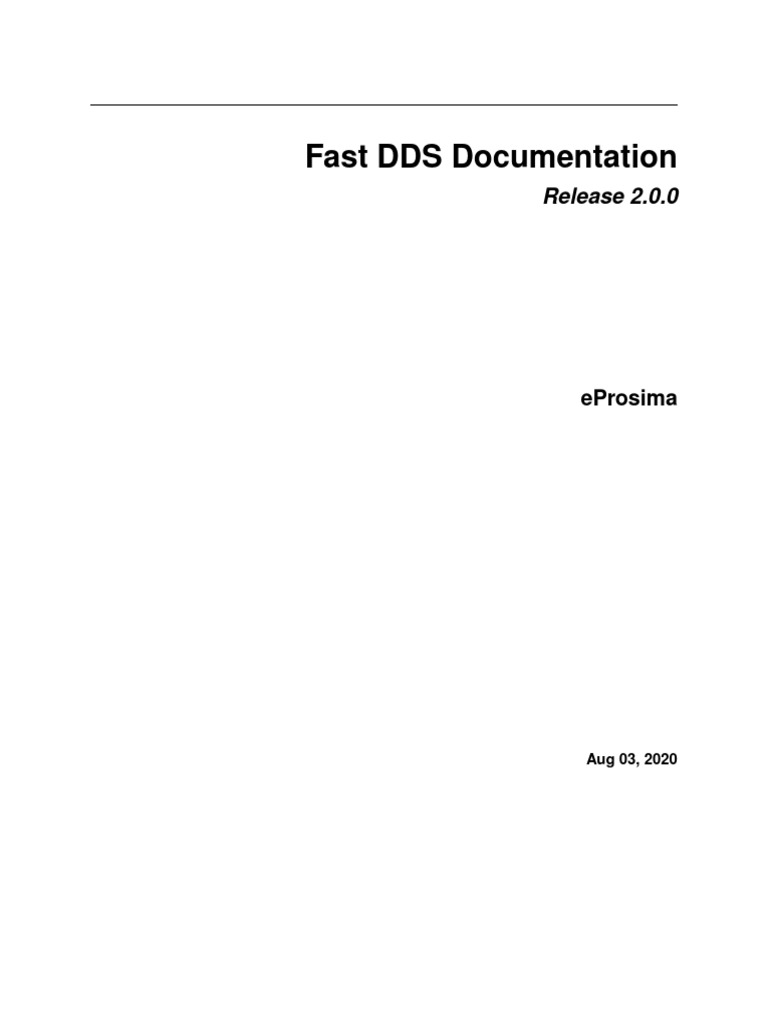 Fast DDS Overview and Key Features | PDF | Computer Science | Computing