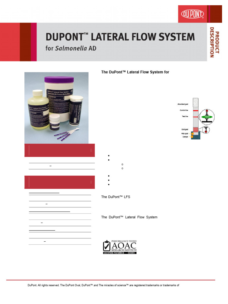 DuPont Rapid Test Kit - How It Works | PDF | Biology
