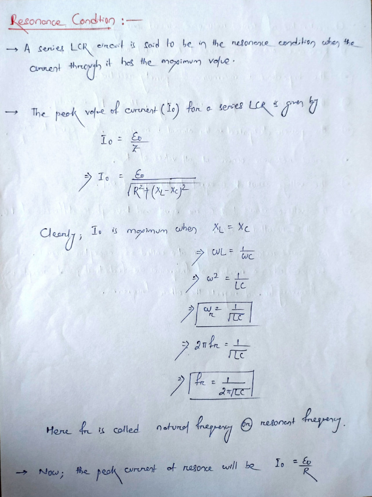 Alternating Current Part-2 | PDF