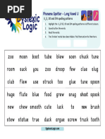 Multisyllabic Word List | PDF