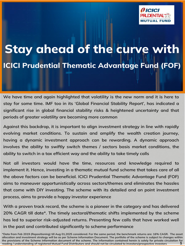 Stay Ahead of The Curve With IPRU Thematic Advantage Fund (FOF) - 1 ...