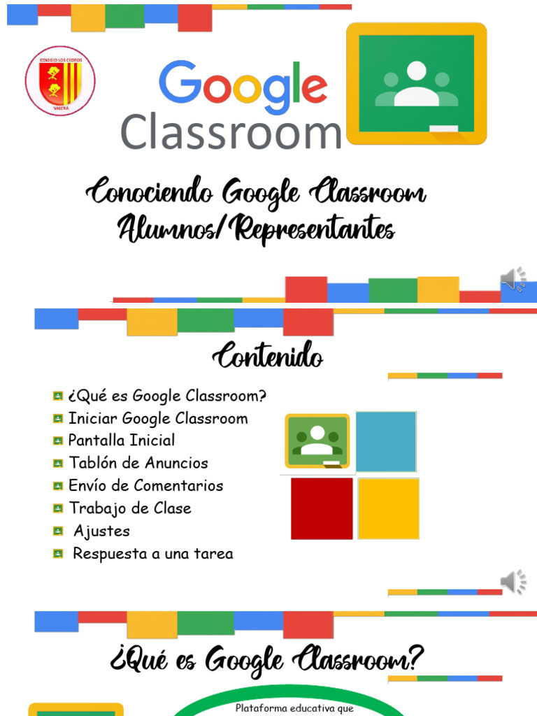 Guía de Uso de Google Classroom | PDF | Software de la aplicacion