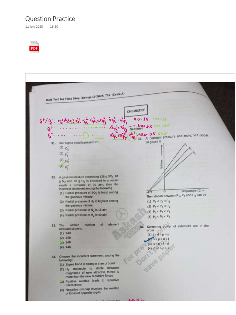FSW1 Question Practice | PDF
