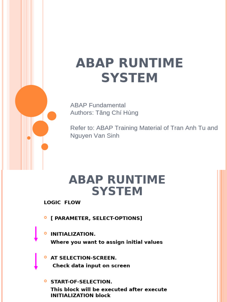 5.ABAP - Design Screen | PDF