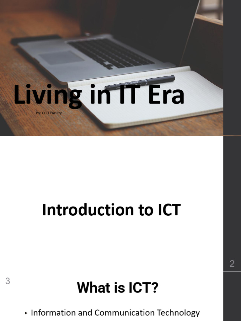 Impact of ICT in Daily Life | PDF | Information And Communications ...