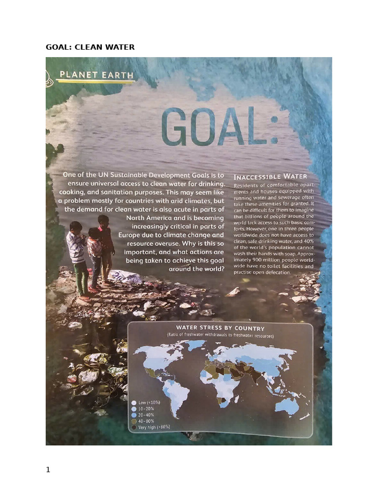 10.oyla - Goal - Clean Water | PDF