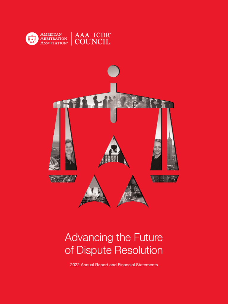2022 AAA Annual Report Overview | PDF | Alternative Dispute Resolution ...