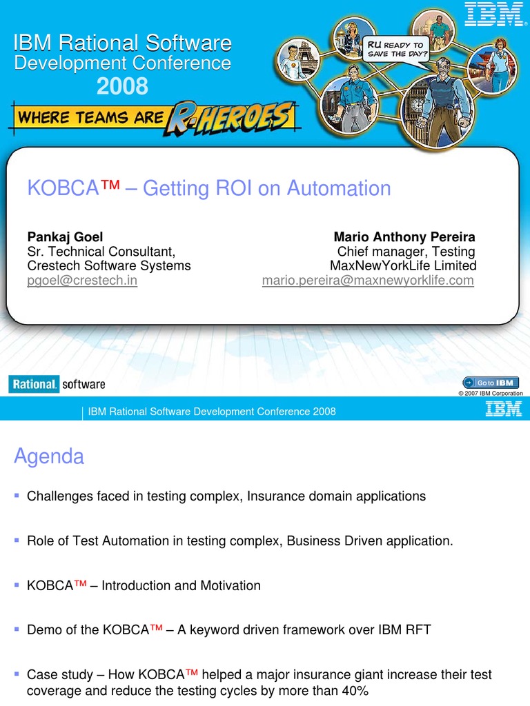 IBM Rational Software | PDF | Software Development | Software Testing