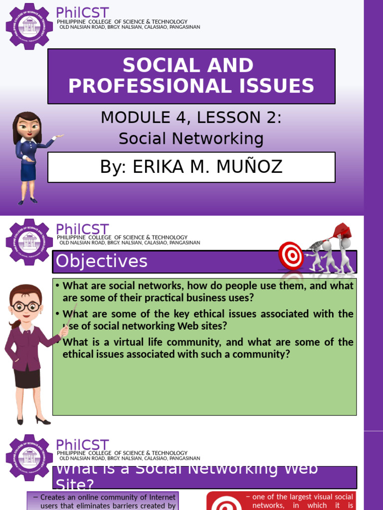 Sapi Module 4 Lesson 2 Lecture | PDF | Cyberbullying | Cyberspace