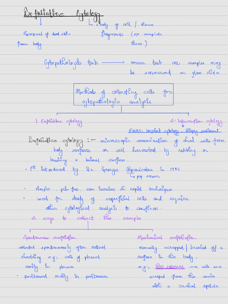 Pathology Notes Paper 1 | PDF