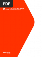 LanguageCert Academic Qualification Handbook Ver10 | PDF | Linguistics ...