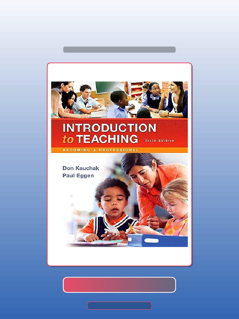 Introduction To Teaching Becoming A Professional Whats New in ...