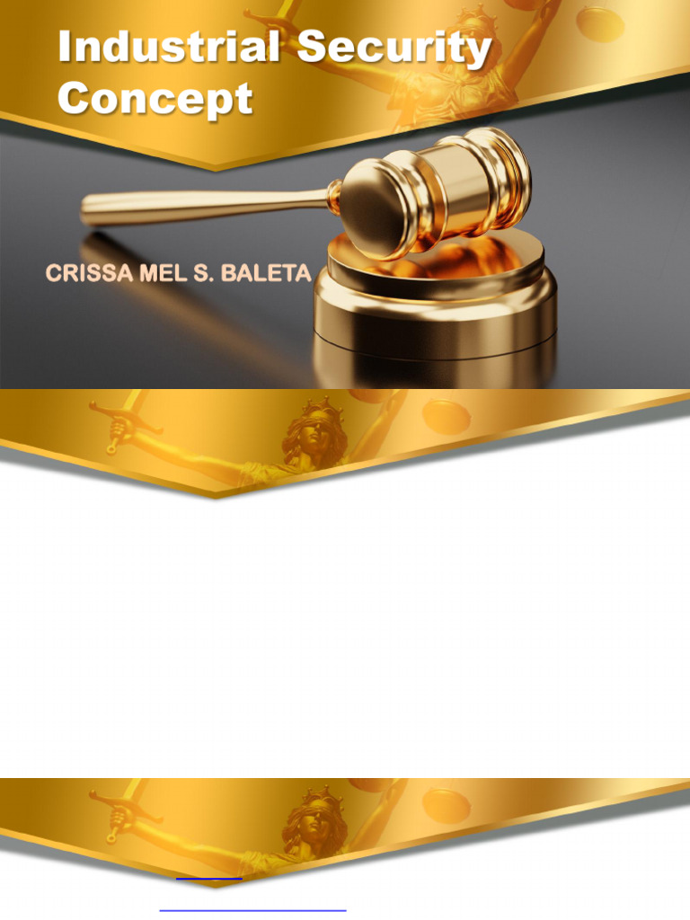 Industrial Security Concept | PDF | Classified Information | Computer Security