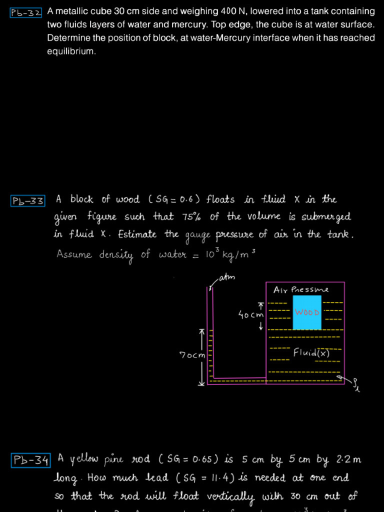FM - Question Set - Lec 4 Notes JarvisBotz | PDF