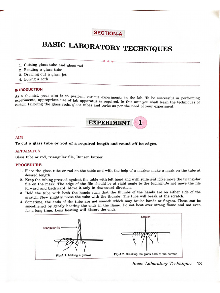 Chem Practical 1st Set | PDF