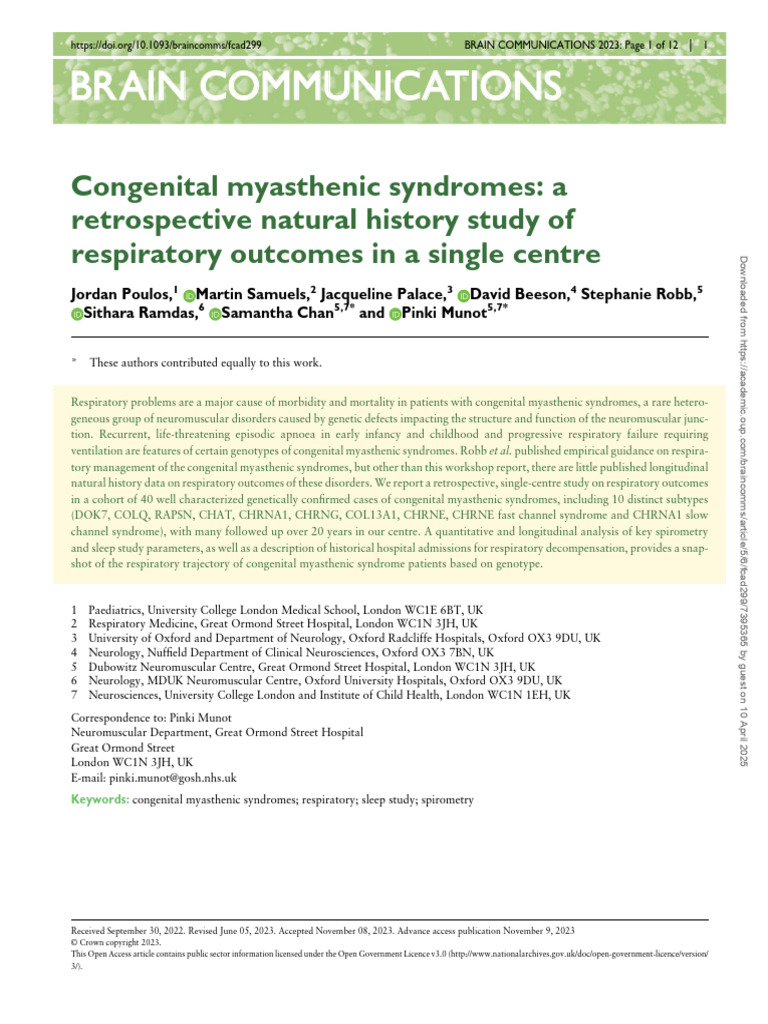 cms - natural history | PDF | Medical Specialties | Clinical Medicine