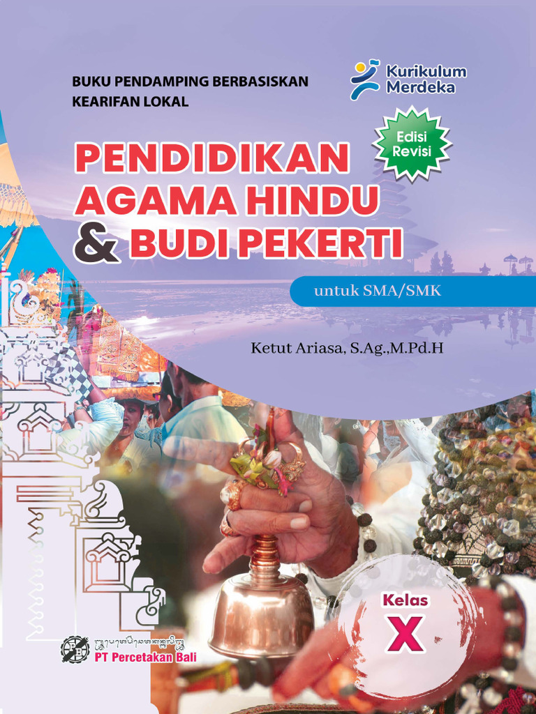 Buku Agama Hindu Kelas X Kurikulum Merdeka | PDF