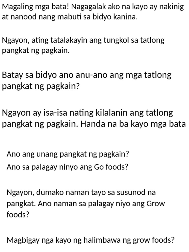 DEMO EPP SCRIPT | PDF