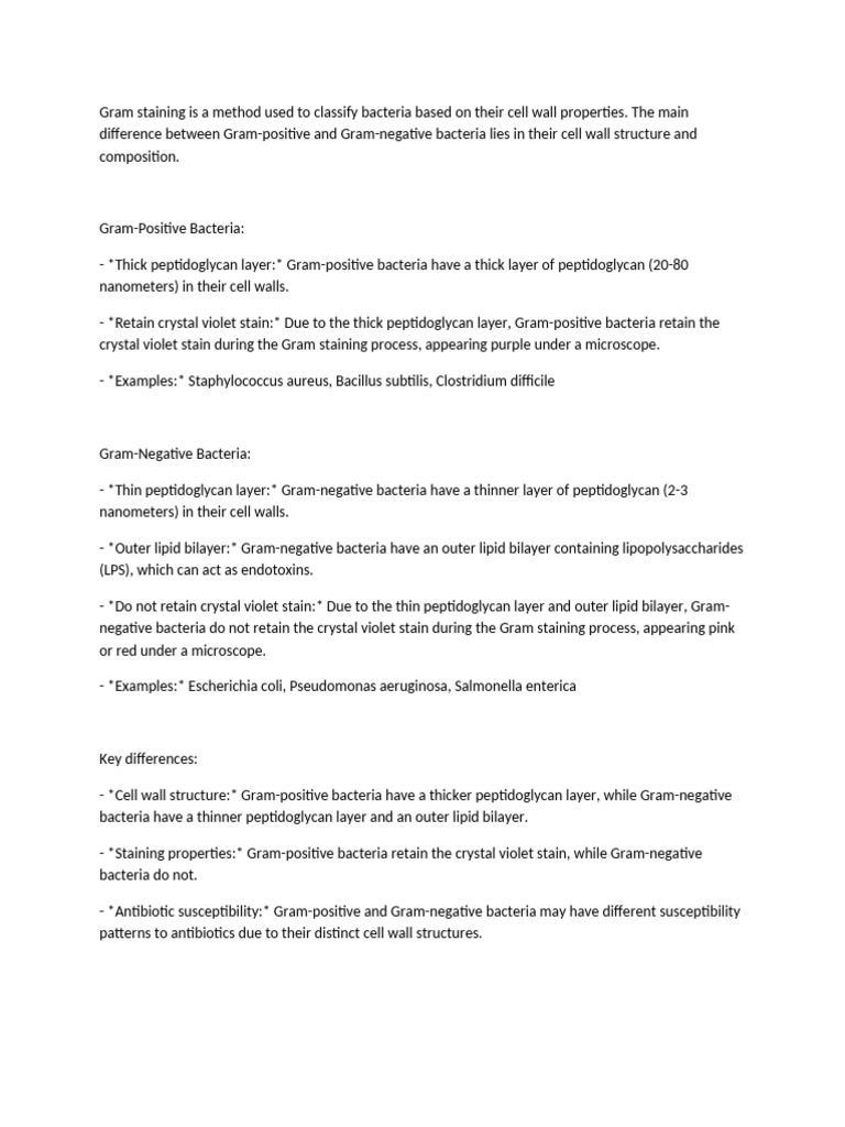 Gram Staining i-WPS Office | PDF