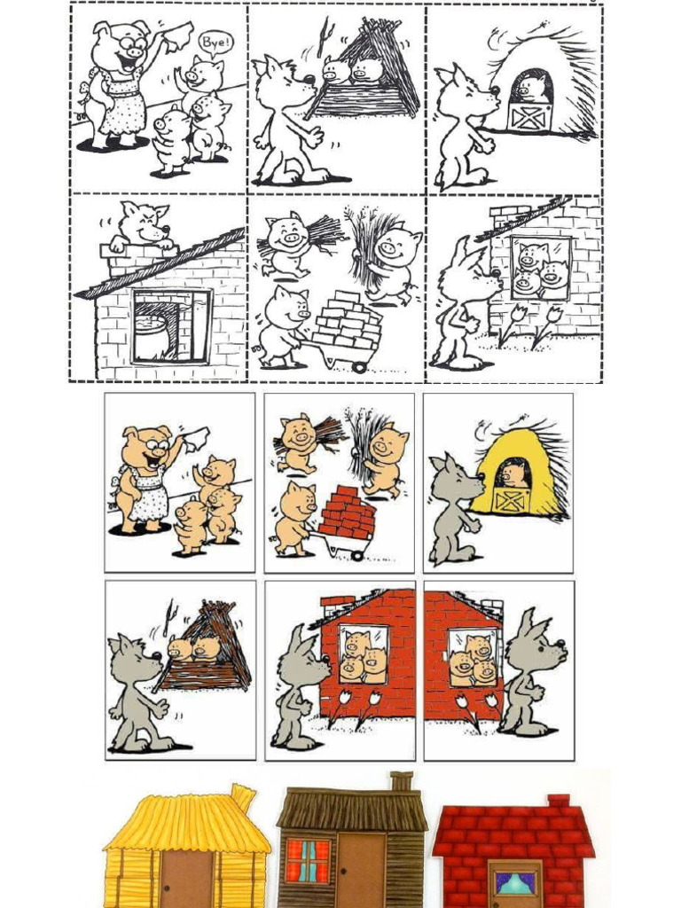 3 Kismalac Meséhez Sablonok | PDF