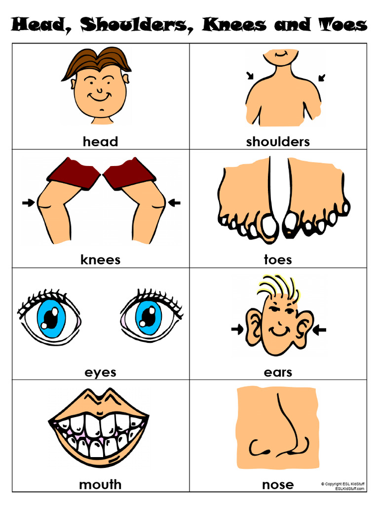 Head Shoulders Poster and Words | PDF