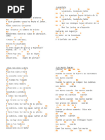 Vamos a Cantar: Letra y Acordes | PDF