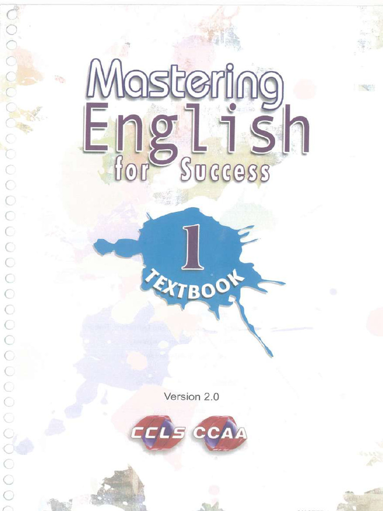 MASTERING-ENGLISH-TEXTBOOK 1 - Compressed | PDF