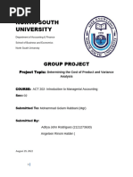 Indofood CBP Organizational Structure | PDF