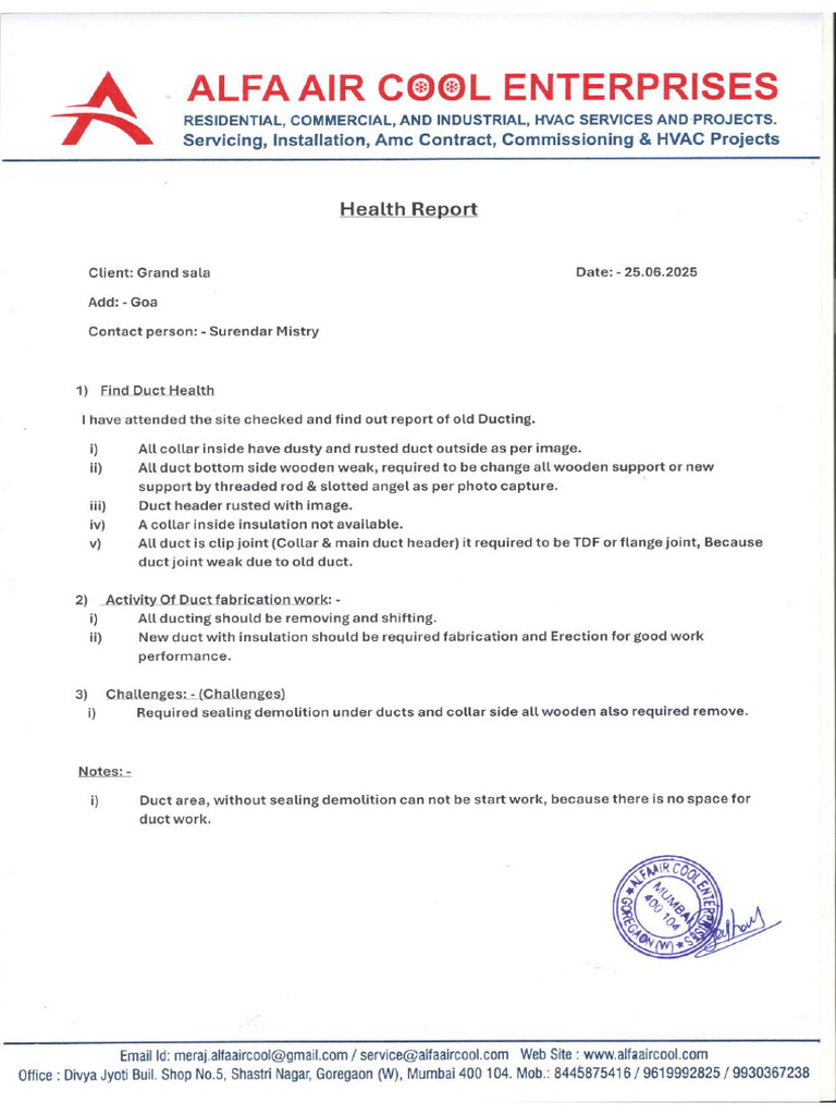 Health Report | PDF