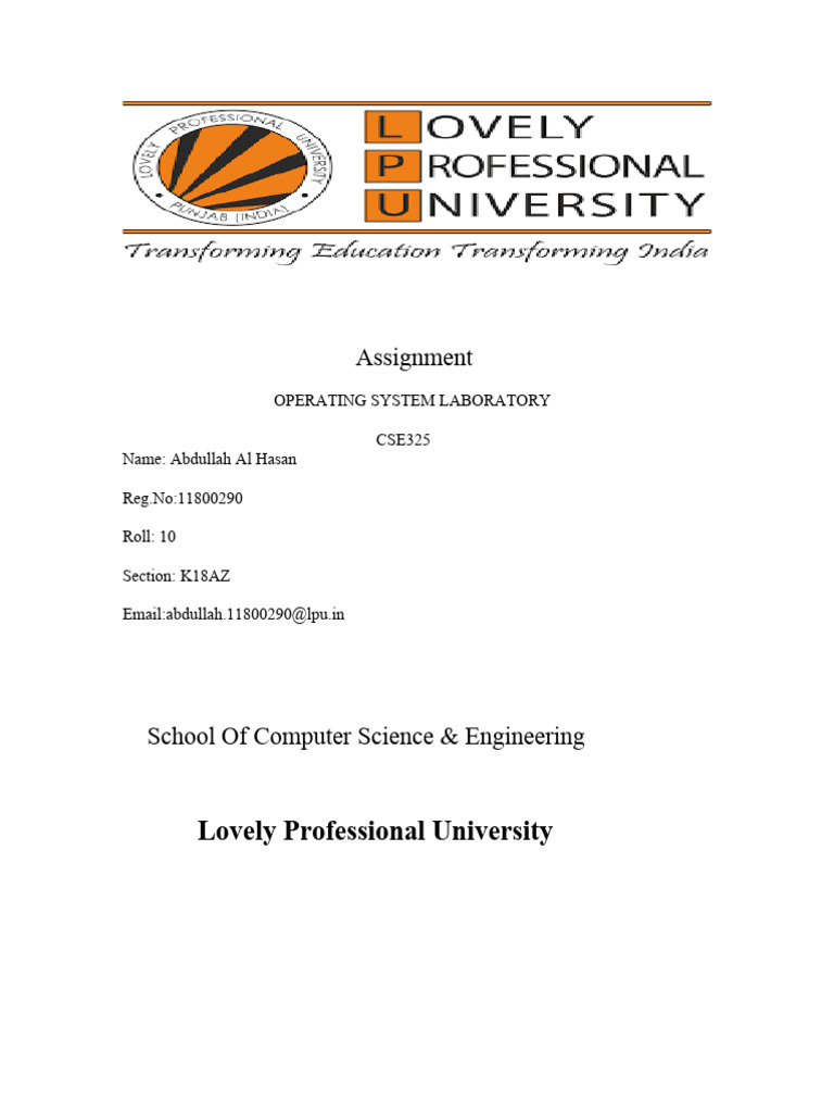 Cse 325 PDF Free | PDF | Computer Engineering | Computer Programming