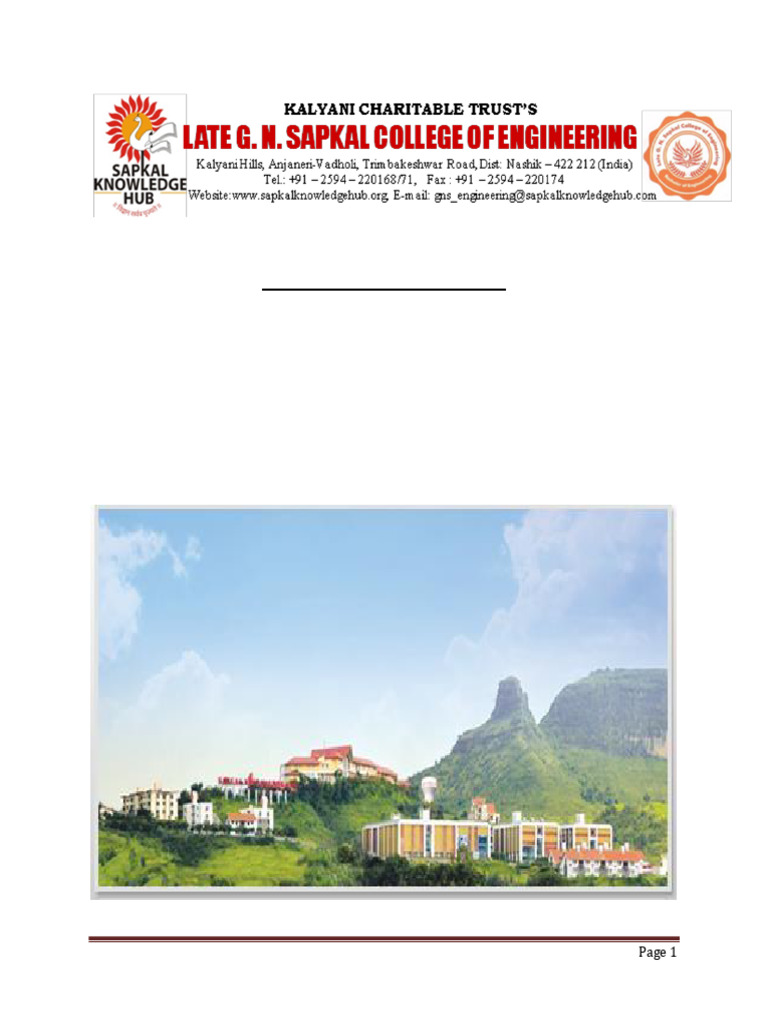 Educational Visit To Gangapur Dam Nashik | PDF | Spillway | Dam