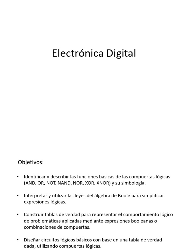 Electronica Digital | PDF