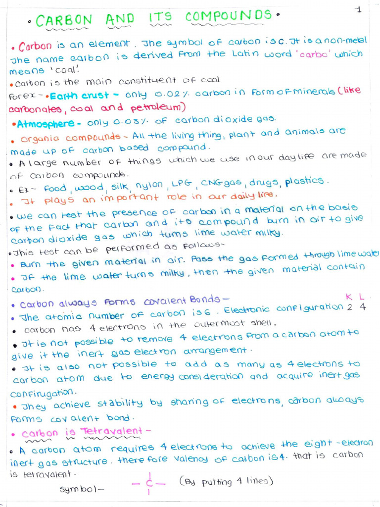 Toppers Note Chapter 4 SCIENCE | PDF