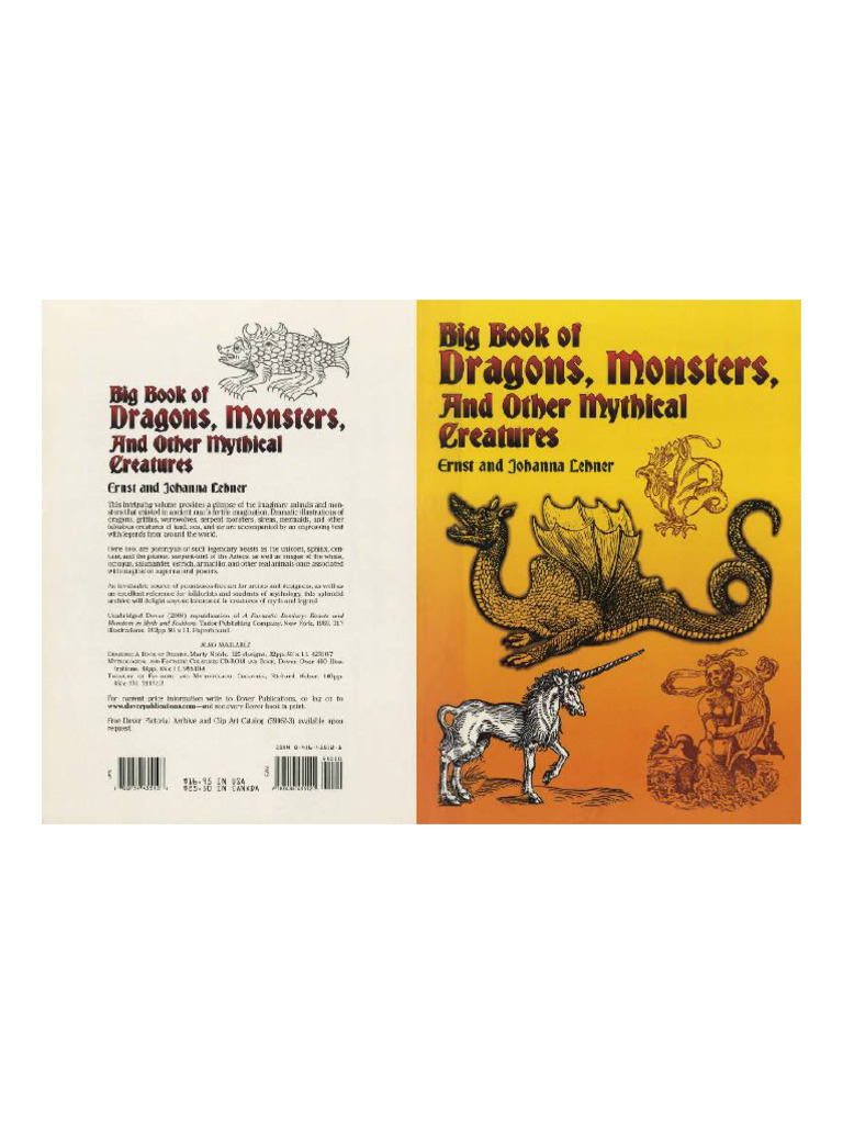!Big Book of Dragons Monsters and Other Mythical Creatures | PDF