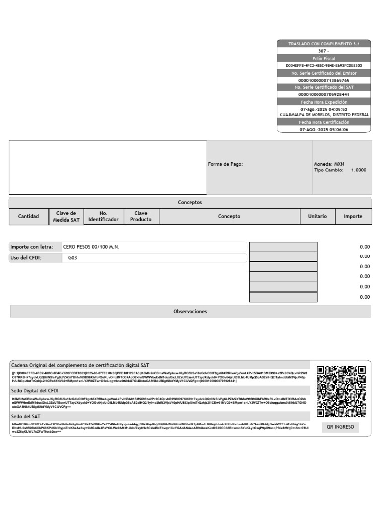 Factura de Movimiento para Viajes de Emoresa | PDF | Economias