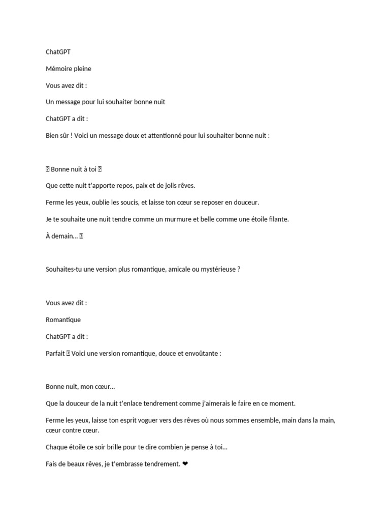 Messages doux et séduisants pour Rose | PDF