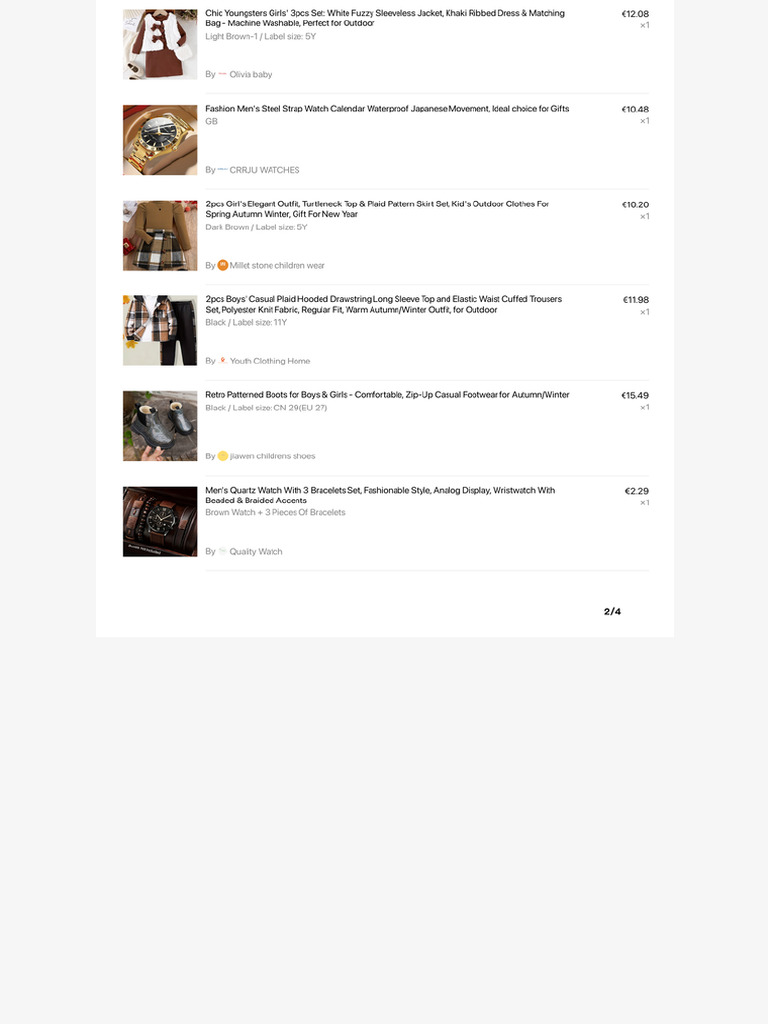 Temu Web Document | PDF