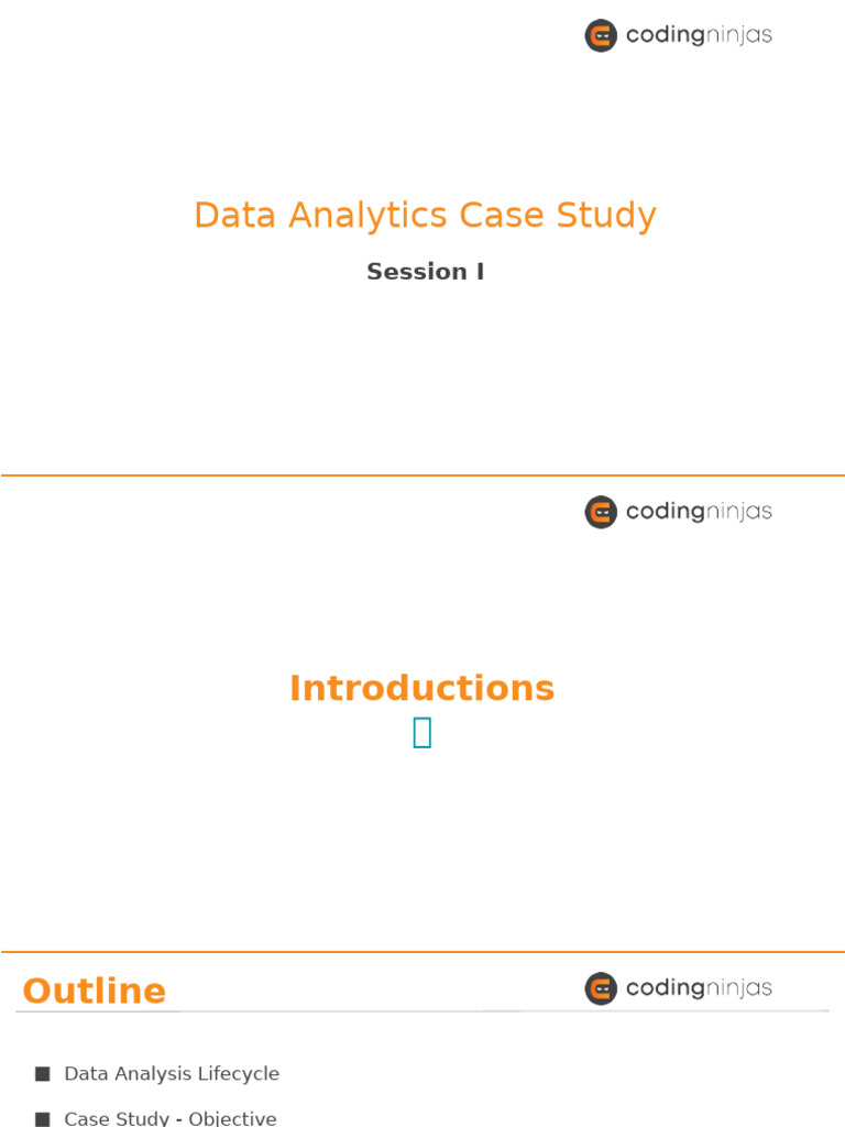 CN Data Analysis Case Study - Session I | PDF | Data Analysis | Analysis