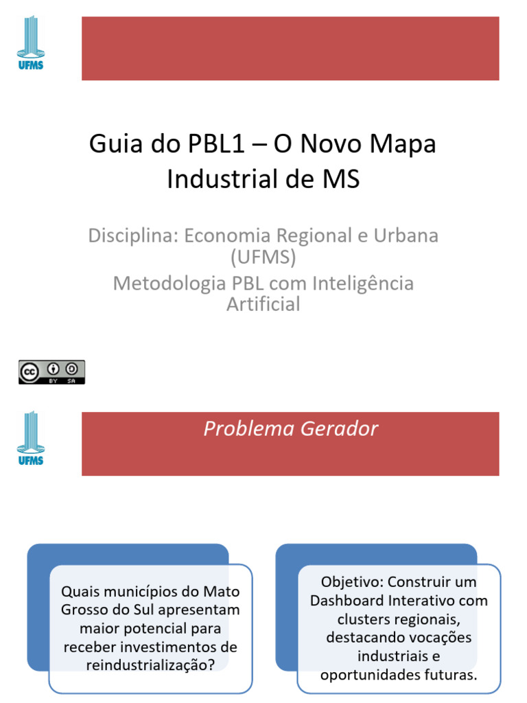 Guia PBL1 Mapa Industrial MS | PDF