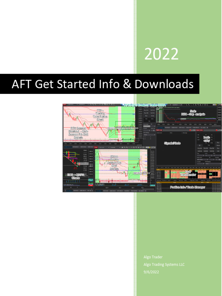 AFT8 Setup Guide for NinjaTrader 8 | PDF | Algorithmic Trading | Money