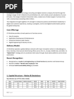 L&T Mindtree Case Study | PDF | Mergers And Acquisitions | Takeover